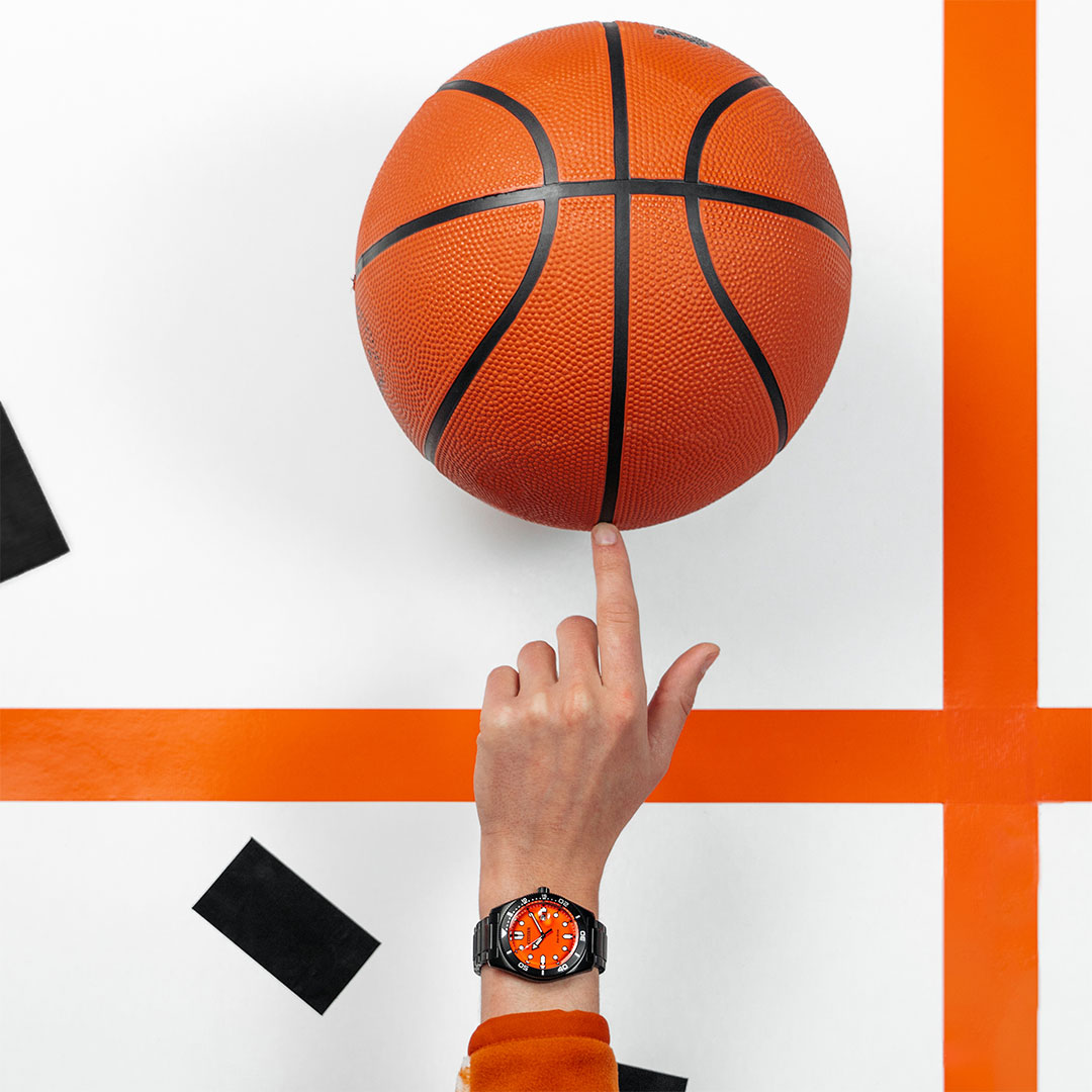 Citizen Sunset Orange Uhr AW1765-88X